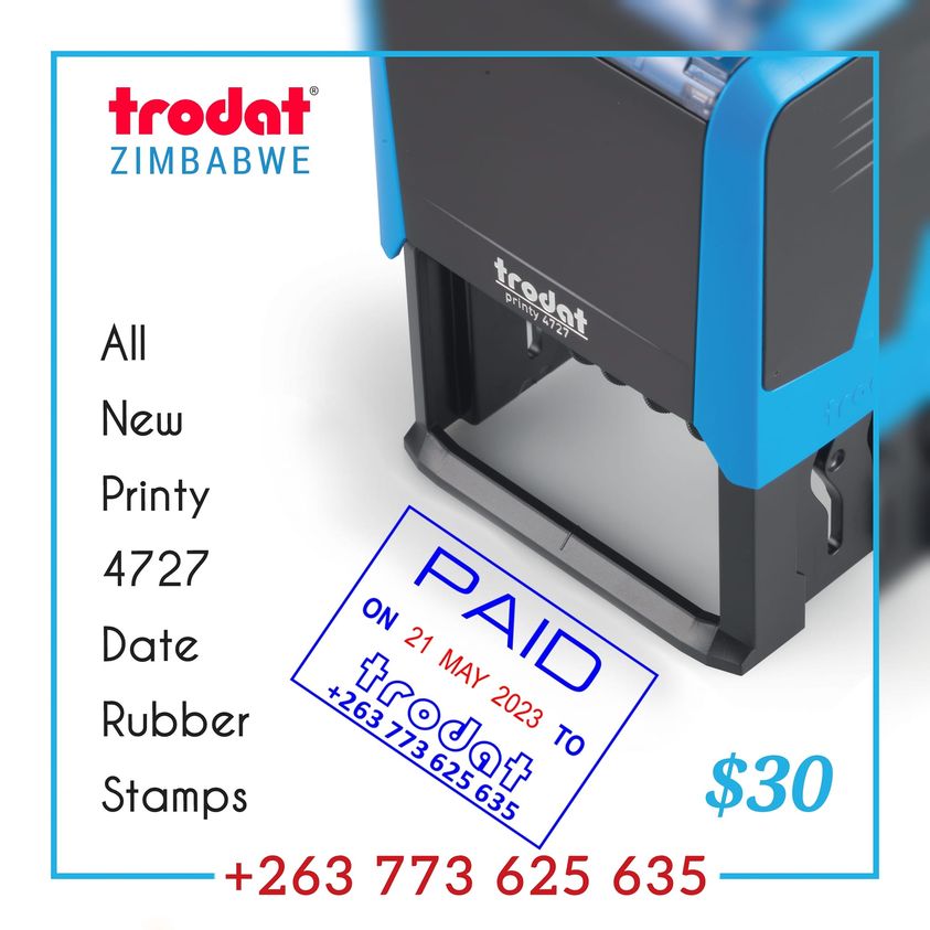 Rubber Stamps For 2023 Trodat 4727 Printy 0773625635 | Trodat Rubber ...